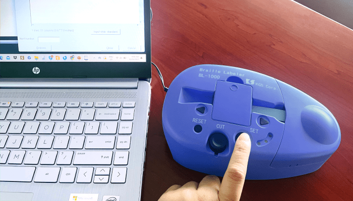 Braille Label Printer - BL-1000 LINK | KGS Philippines